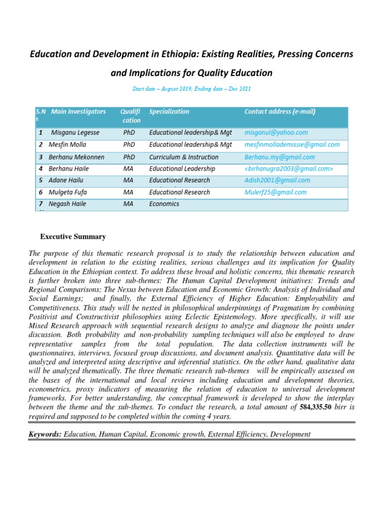 Education and Development - 2019 | PDF | Human Capital | Higher Education