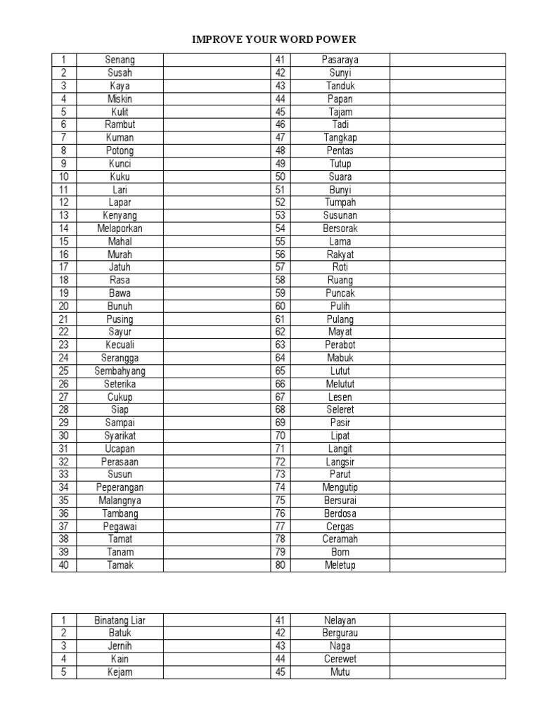 Improve Your Word Power | PDF