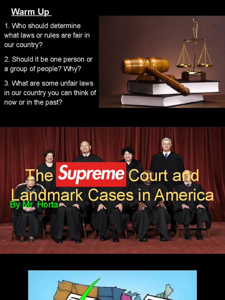Supreme Court Cases | PDF | Federal Judiciary Of The United States ...