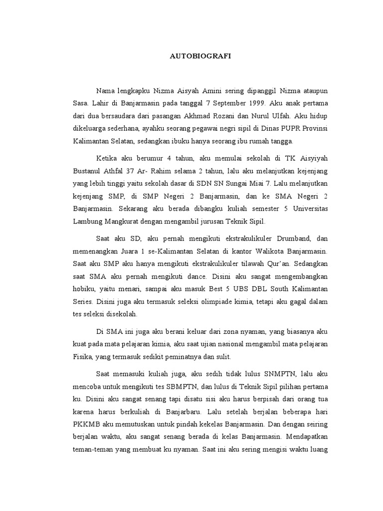 Autobiografi Pdf