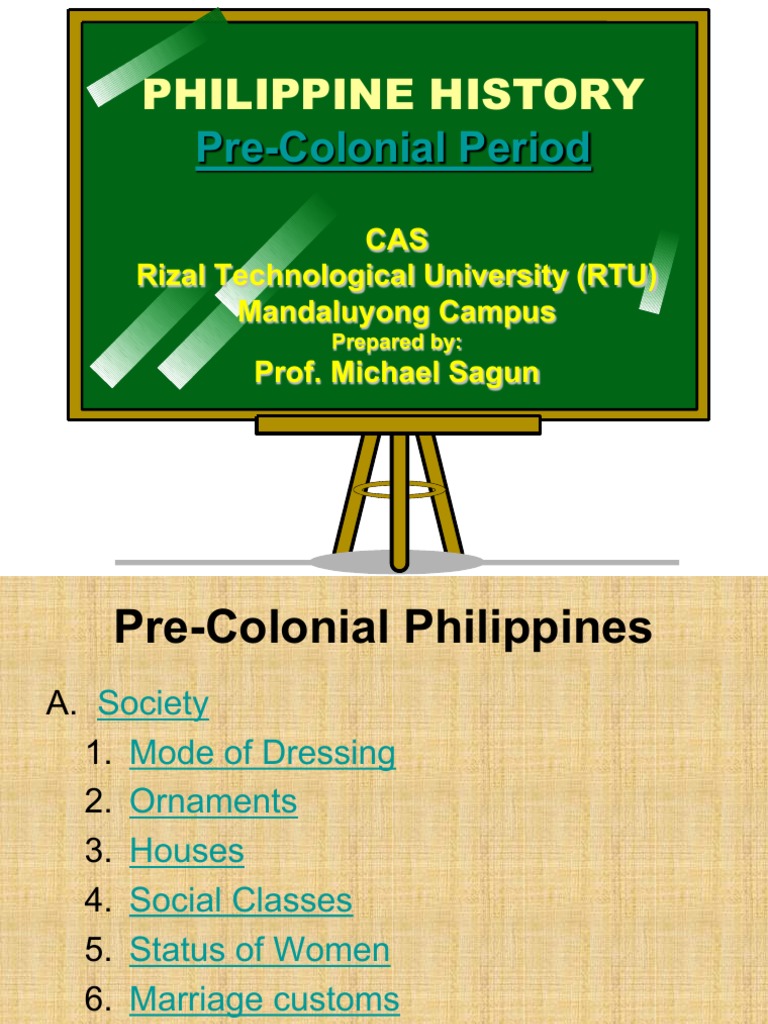 Lesson 3 - Philippine History (Pre-Colonial Period) | PDF | Marriage ...