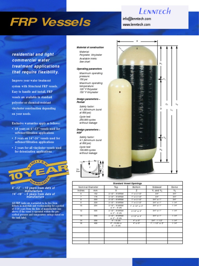 Pentair Structural FRP L | PDF | Fibre Reinforced Plastic | Materials