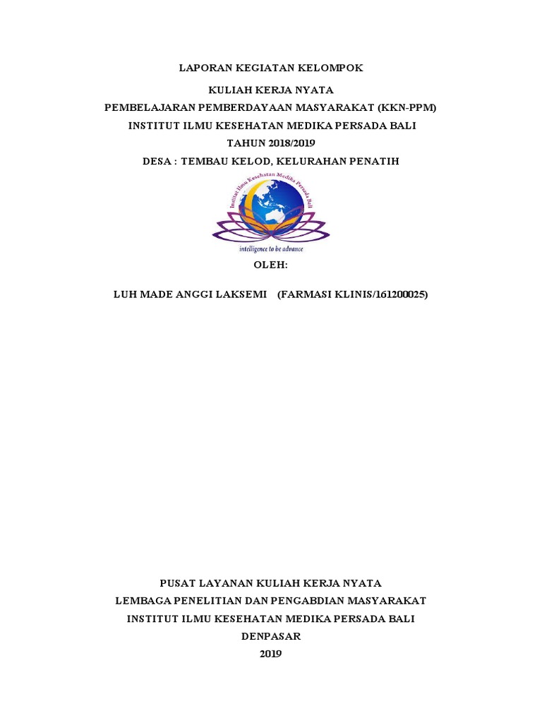 Laporan Kegiatan Proker | PDF