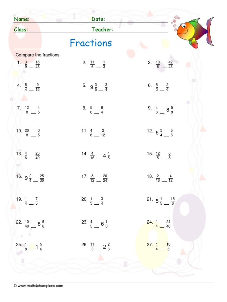 Fraction PDF 1 Compressed PDF | PDF