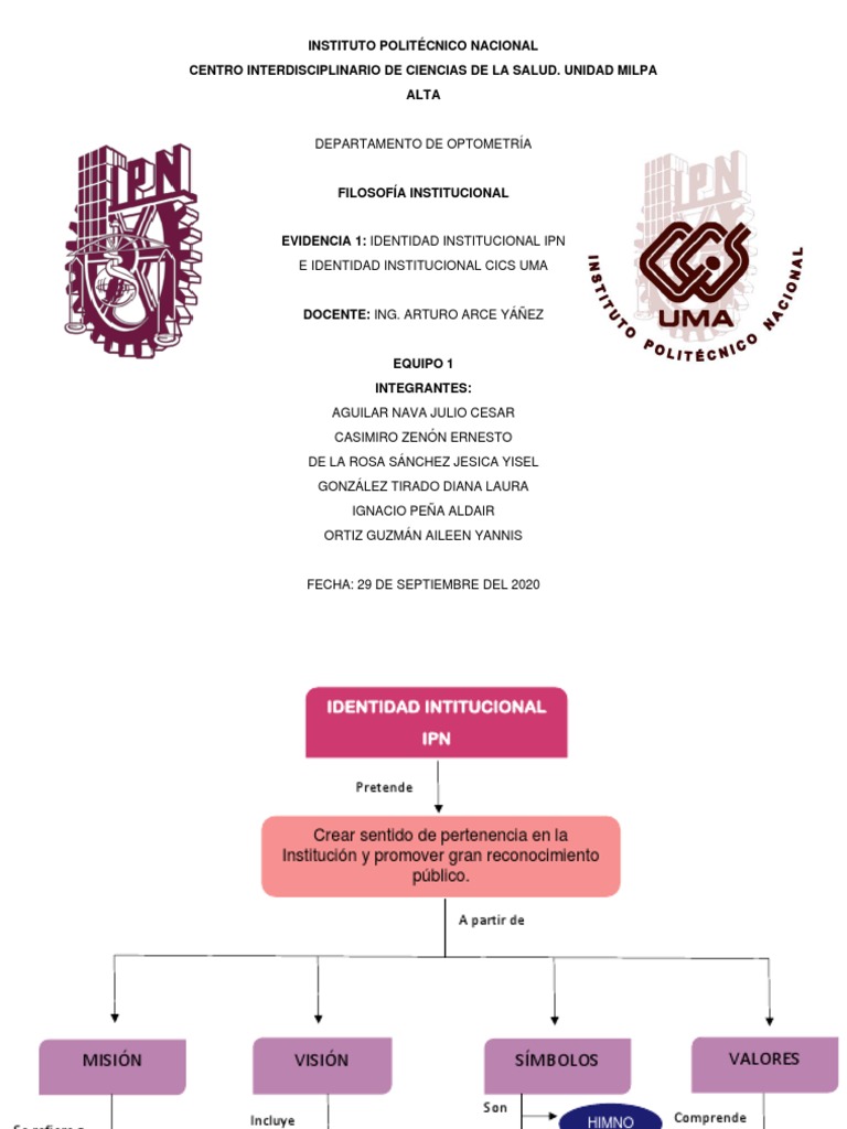 Identidad Ipn-Cics Uma | PDF | Science | Ciencia y Tecnología