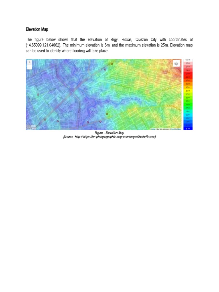 Elevation Map | PDF