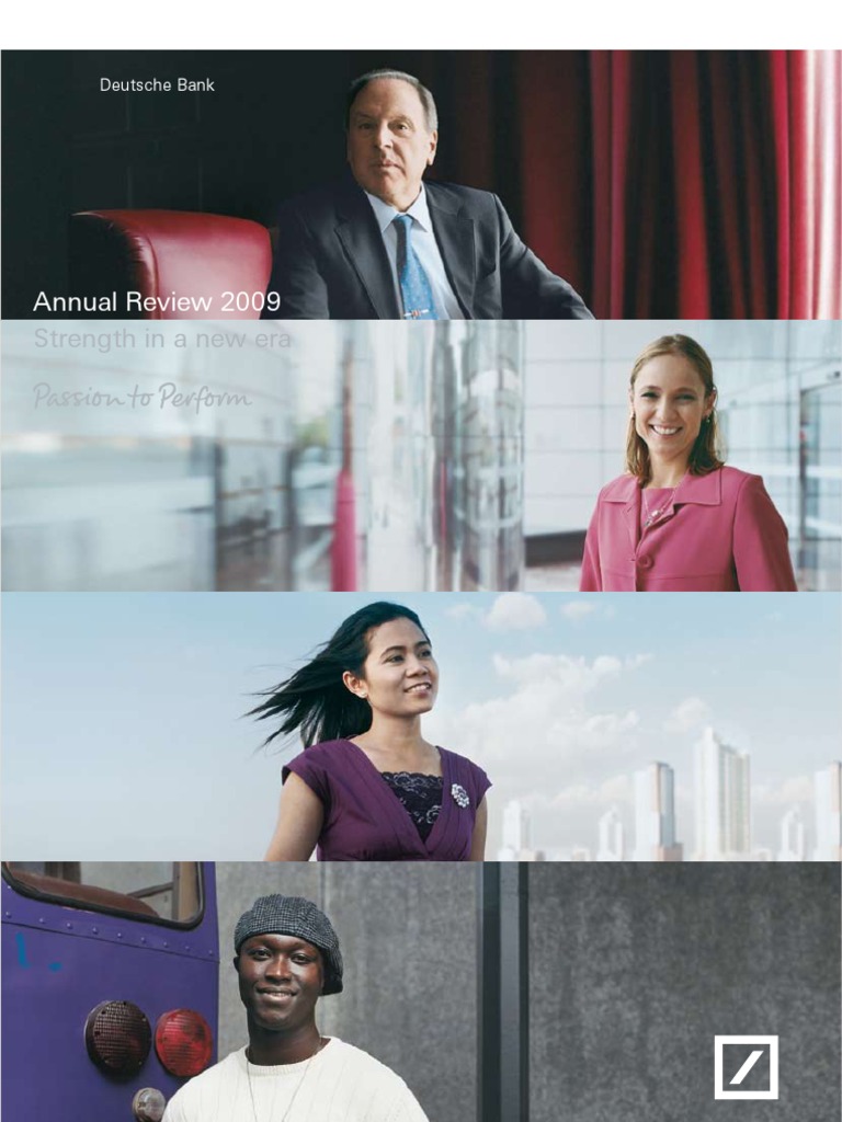 Deutsche Bank's 2009 Turnaround | PDF | Corporate Governance | Board Of ...