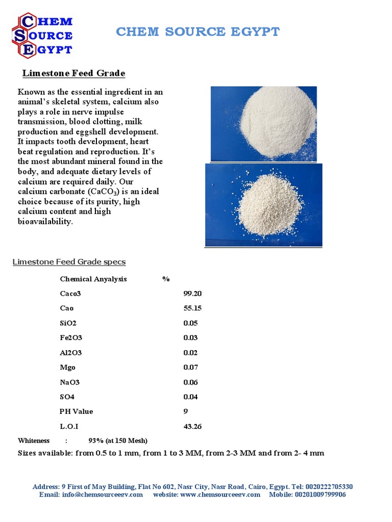 Limestone Specs PDF | PDF