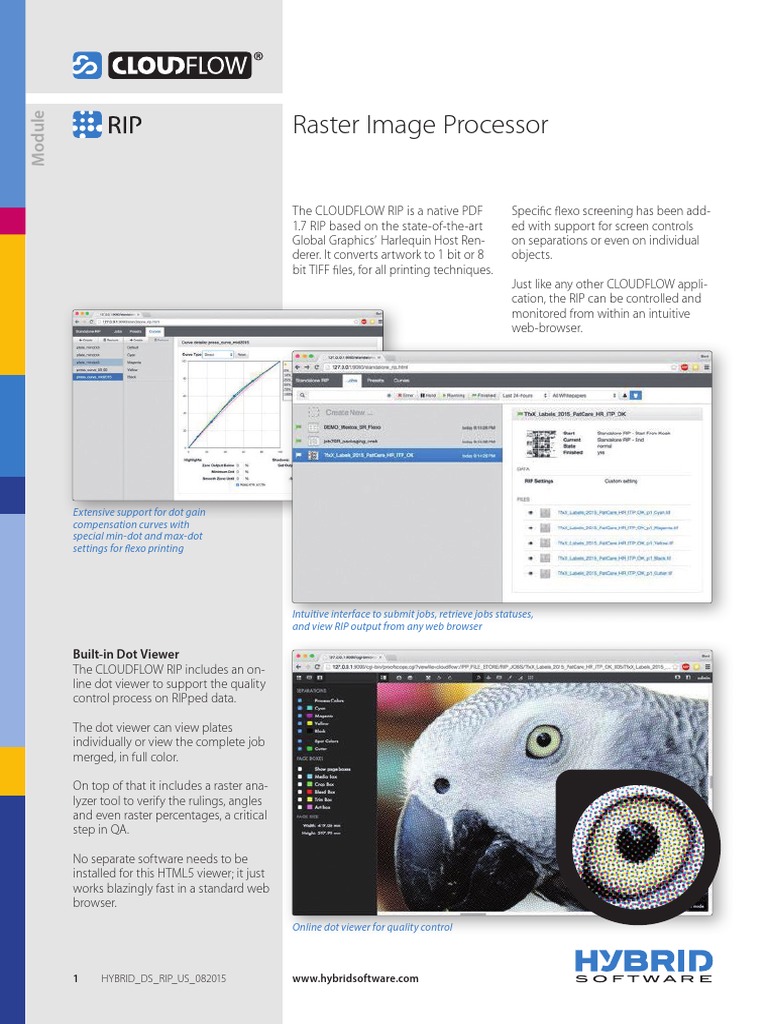Raster Image Processor: Built-In Dot Viewer | PDF | Software | Digital ...