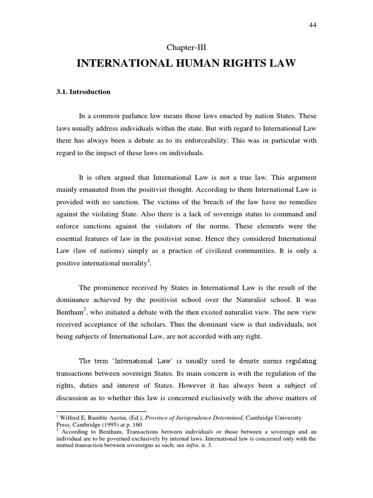 12 - Chapter 3 PDF | PDF | Human Rights | Treaty