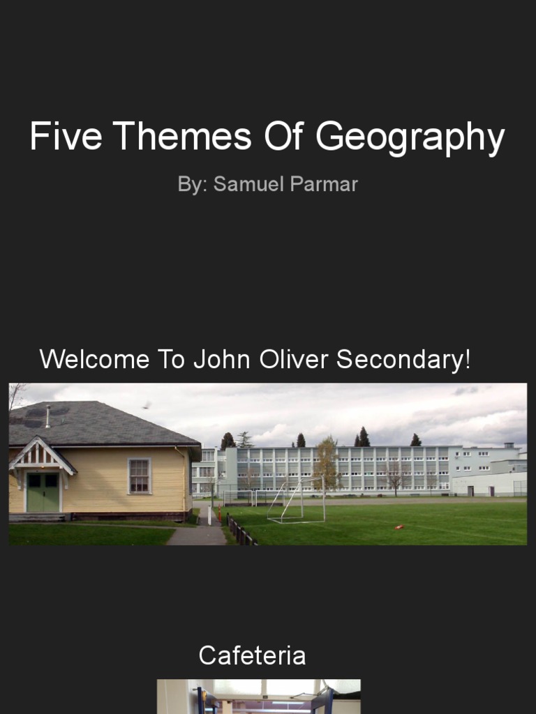 Five Themes of Geography | PDF | Schools | Classroom