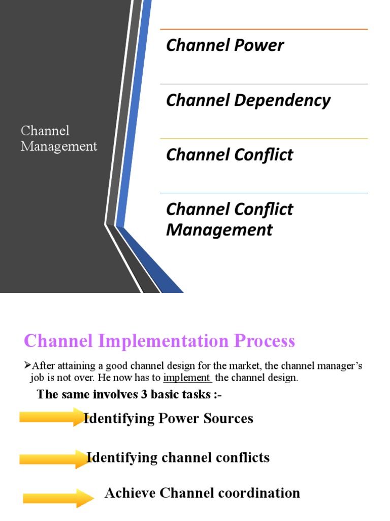 Channel Conflict Management | PDF | Retail | Franchising