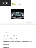 Fuels | PDF | Gasoline | Diesel Fuel