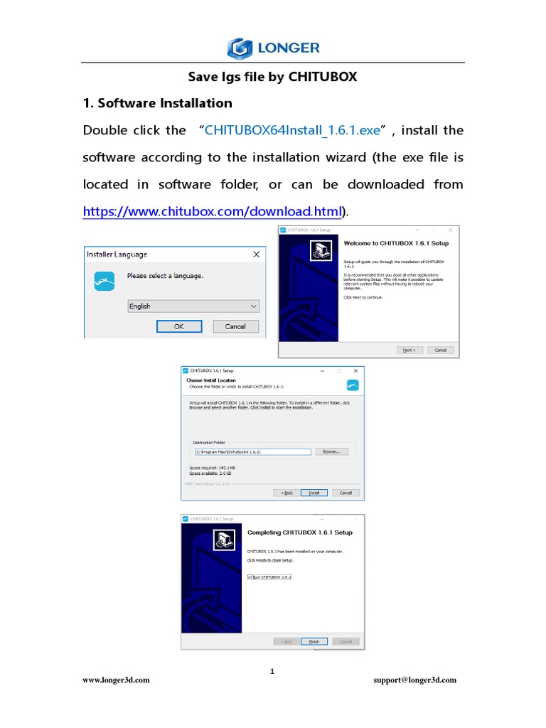 Save Lgs File by CHITUBOX V1.6.1 | PDF