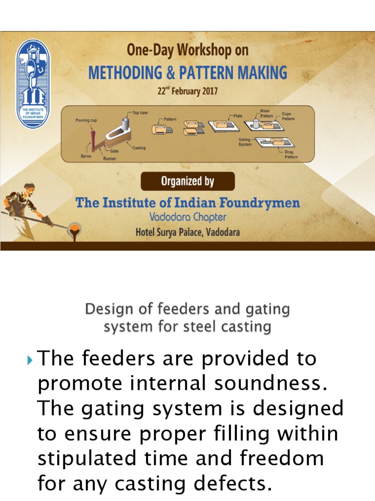 Steel Casting Feeder Design Guide | PDF | Casting (Metalworking ...