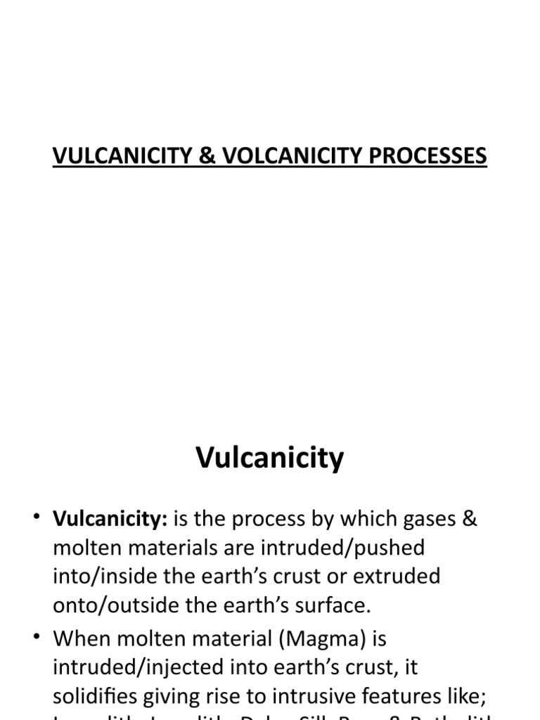 VOLCANICITY Notes Stage 8 | PDF | Volcanism | Lava