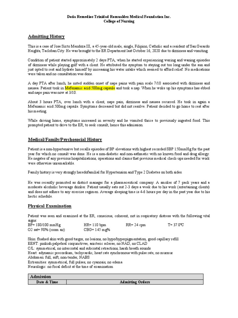 Admitting History: Doña Remedios Trinidad Romualdez Medical Foundation ...