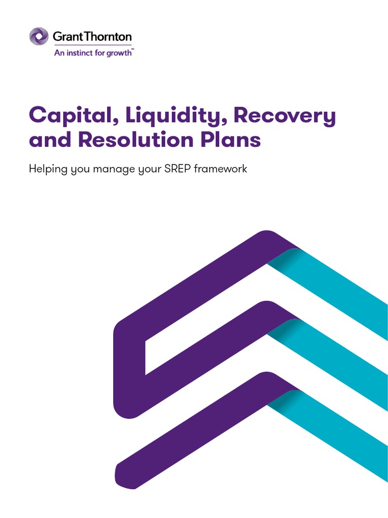 Capital, Liquidity, Recovery and Resolution Plans: Helping You Manage ...
