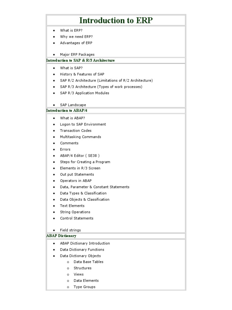 SAPABAP | PDF | Digital Technology | Information Technology Management