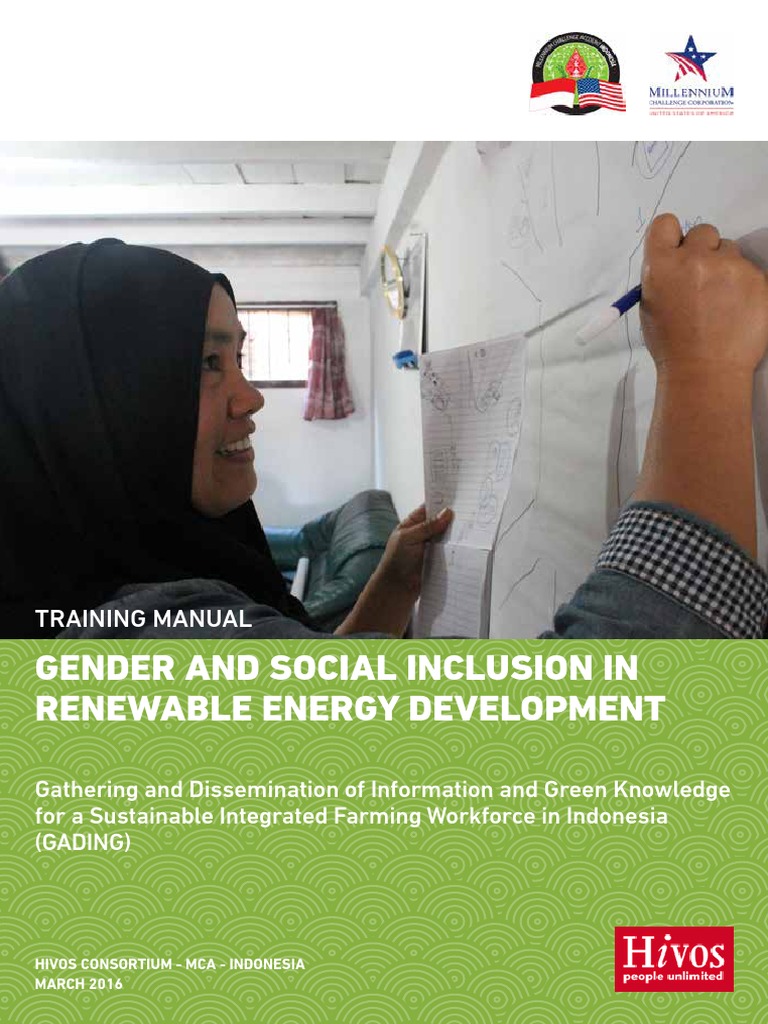 Gender Inclusion in Renewable Energy Training | PDF | Gender | Gender ...