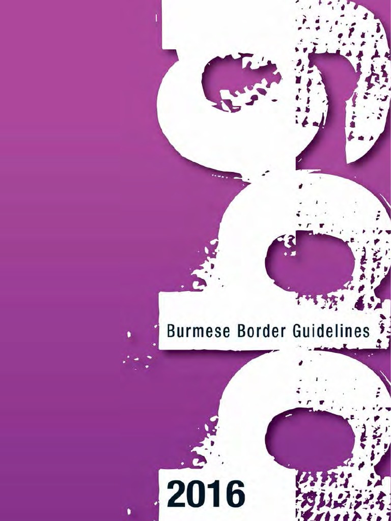 Burma Border Guidelines PDF | PDF | Respiratory Diseases | Myocardial ...