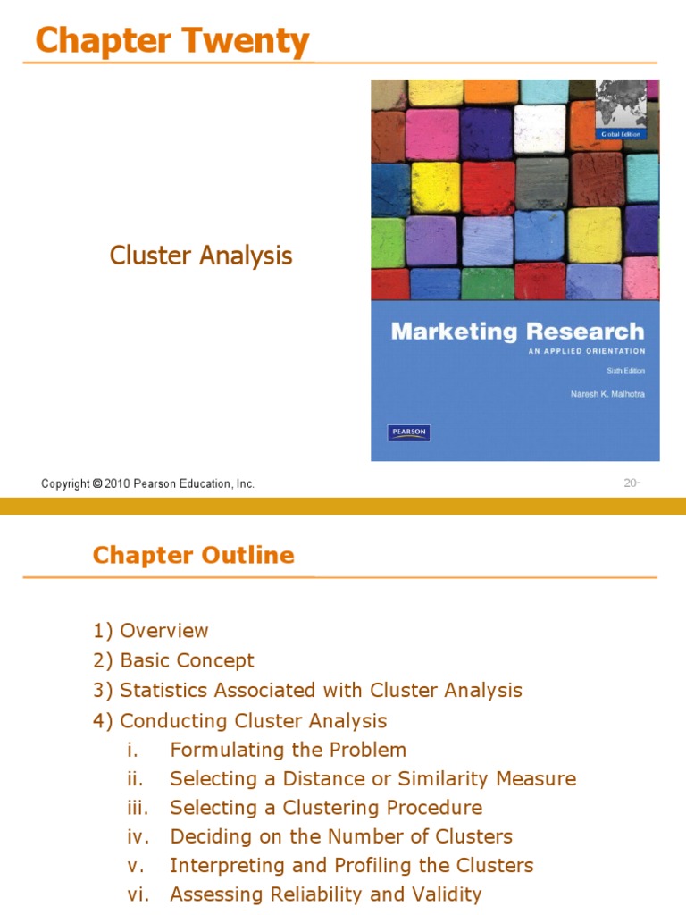 Chapter Twenty: Cluster Analysis | PDF | Cluster Analysis | Machine Learning