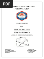 Handling and Taking Over Report | PDF | Nursing | Social Programs