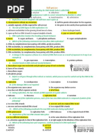 RNA and Protein Synthesis Problem Set | PDF | Translation (Biology) | Rna