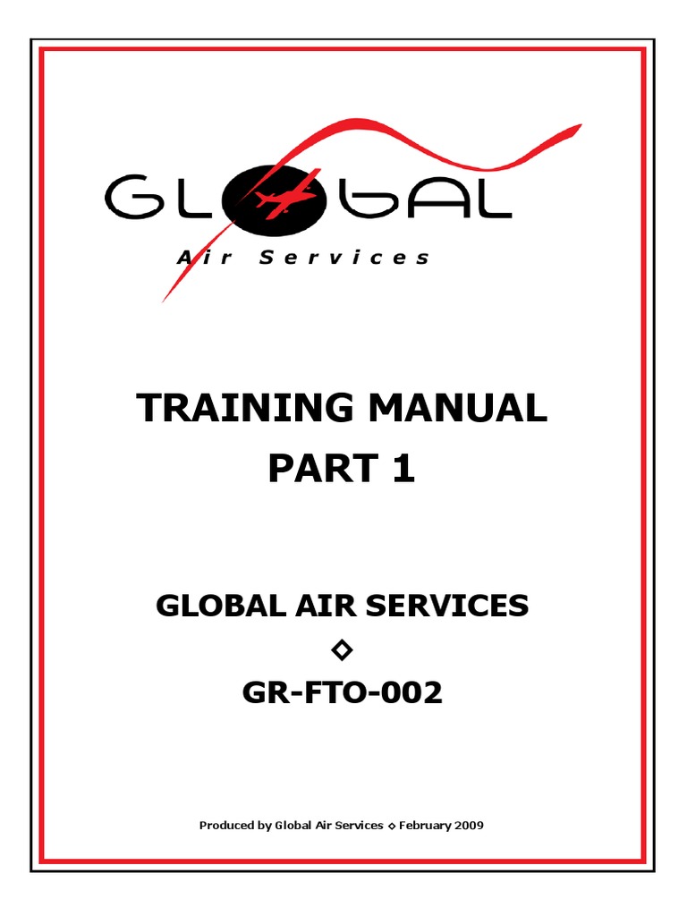 Global Training Manual - Part1 | PDF | Flight Instructor | Test ...
