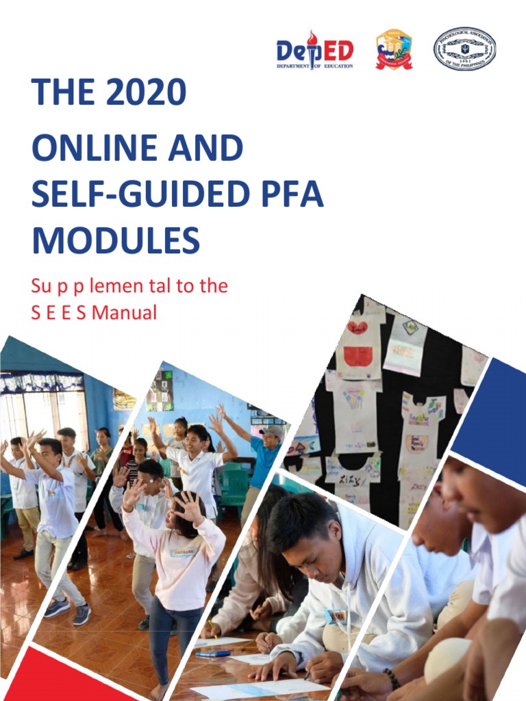 PFA Modules 1 4 | PDF | Feeling | Psychological Trauma