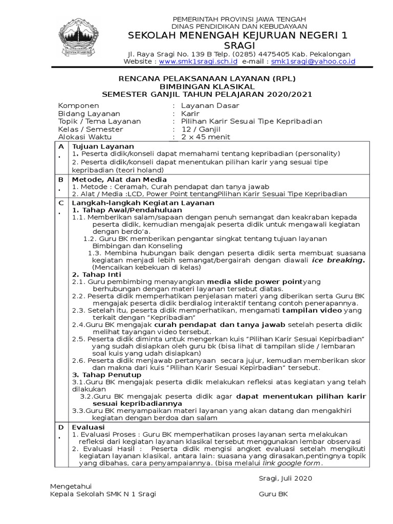 RPL BK (Anik Supriyati) Kelas Xii | PDF