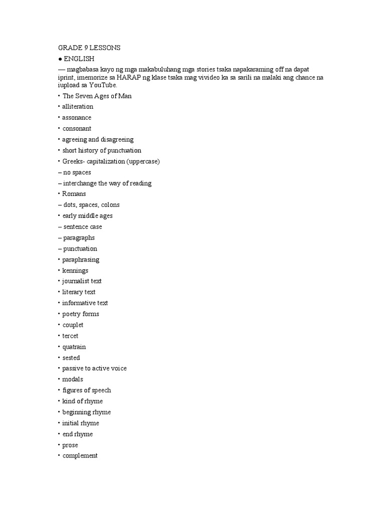 Grade 9 Lessons | PDF | Trigonometric Functions | Trigonometry