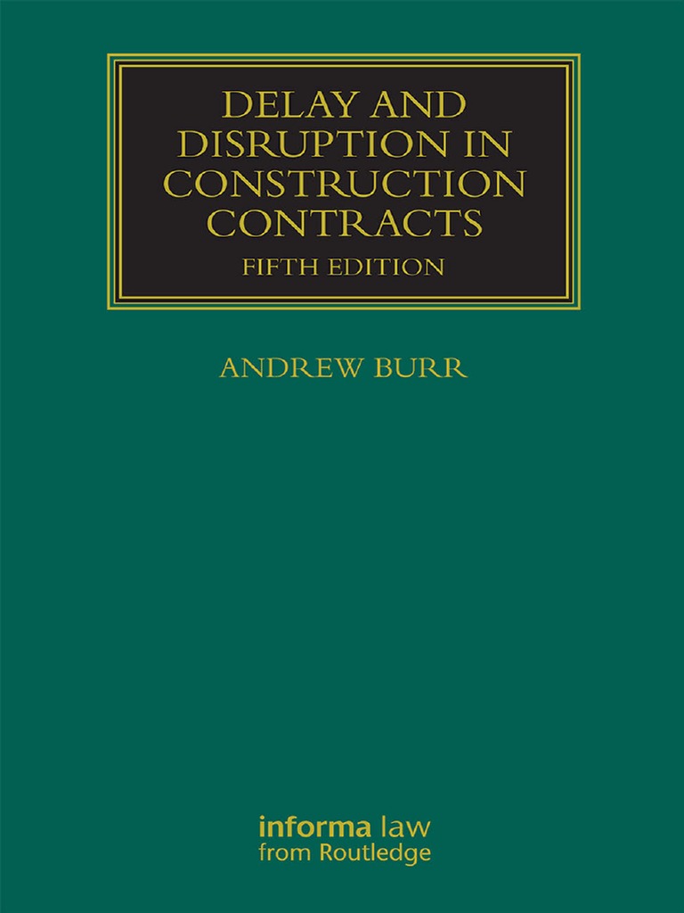 Delay and Disruption in Construction Contracts | PDF | Building ...