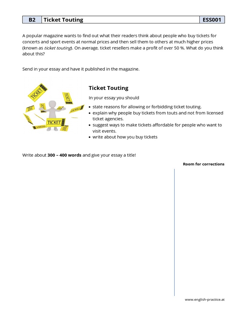 Perspectives on Ticket Touting | PDF | Sports & Recreation | Games ...