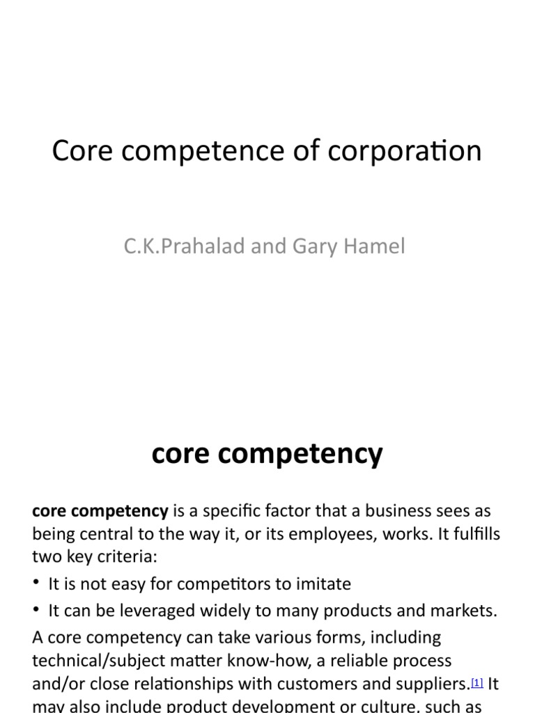 Core Competencies: Strategic Advantage | PDF | Apple Inc. | Advertising