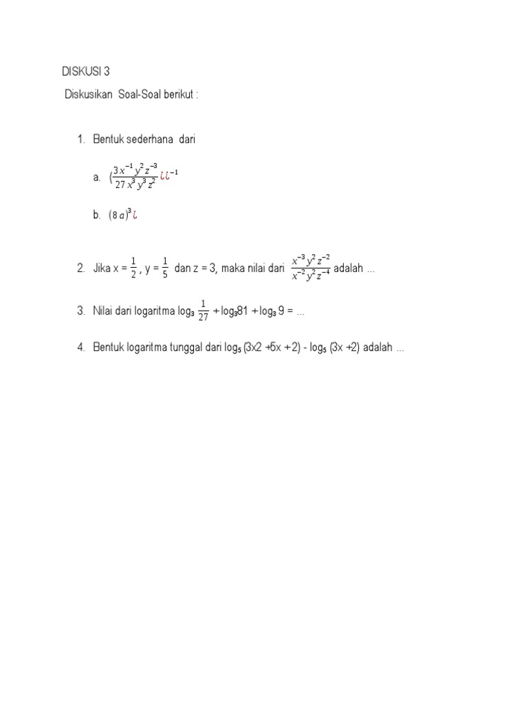 Matematika Dasar | PDF