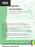 Four Basic Economic Questions Explained | PDF | Prices | Economics