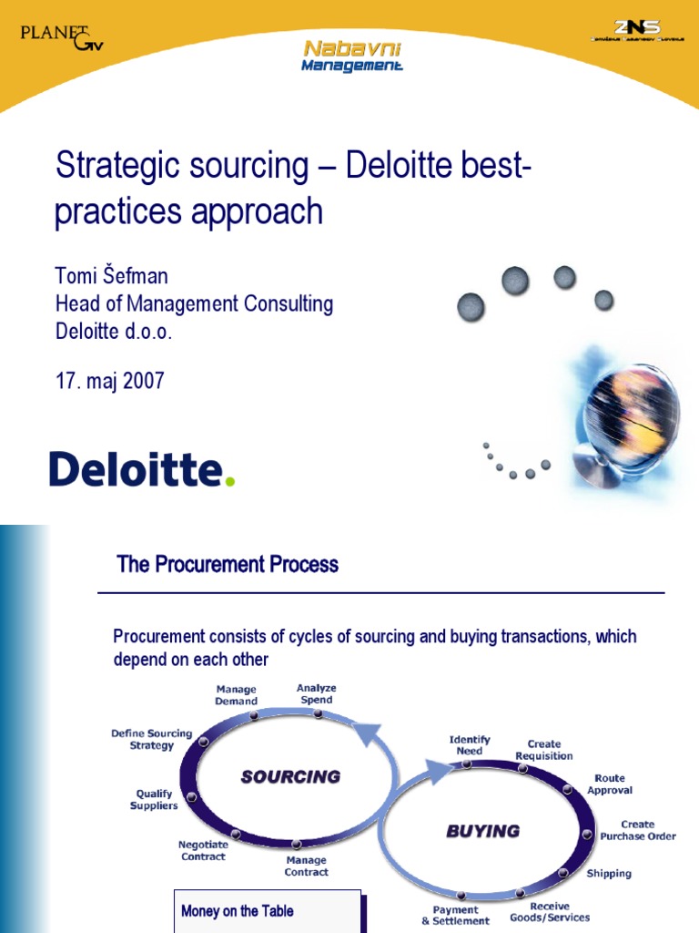 Best Practices in Strategic Sourcing | PDF | Procurement | Strategic ...