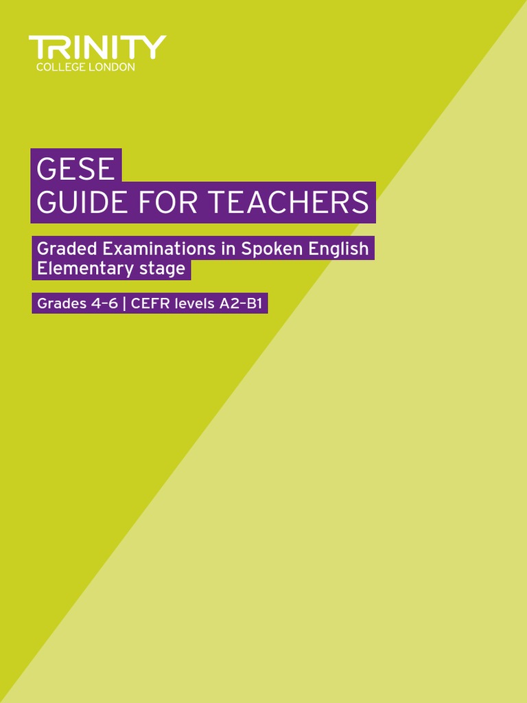 GESE Guide For Teachers - Grades 4-6 - Elementary Stage | PDF ...