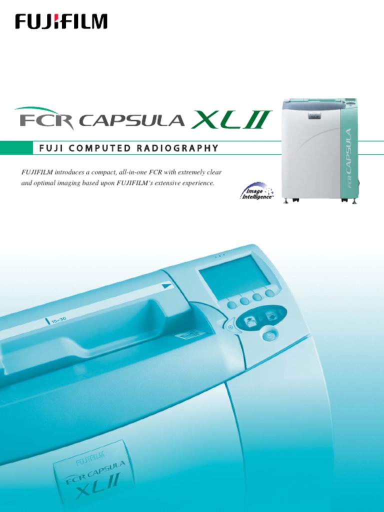 Fujifilm FCR Capsula Xlii Specifications: Fuji Computed Radiography ...