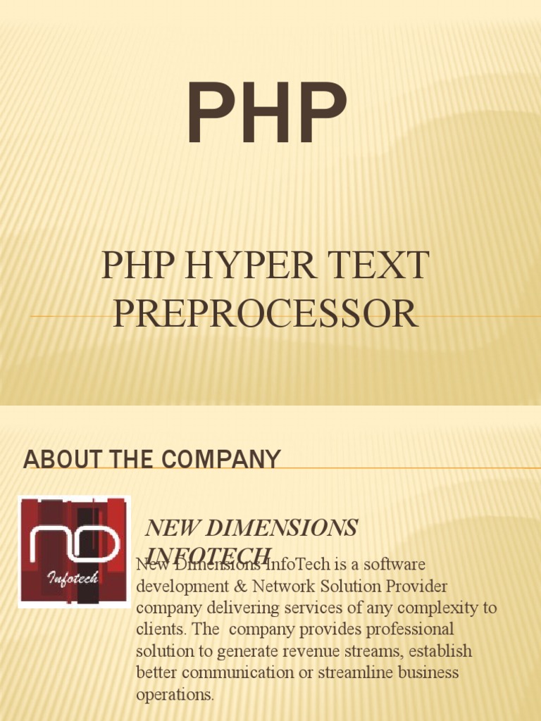 PHP Hyper Text Preprocessor | PDF | Computer Programming | Php