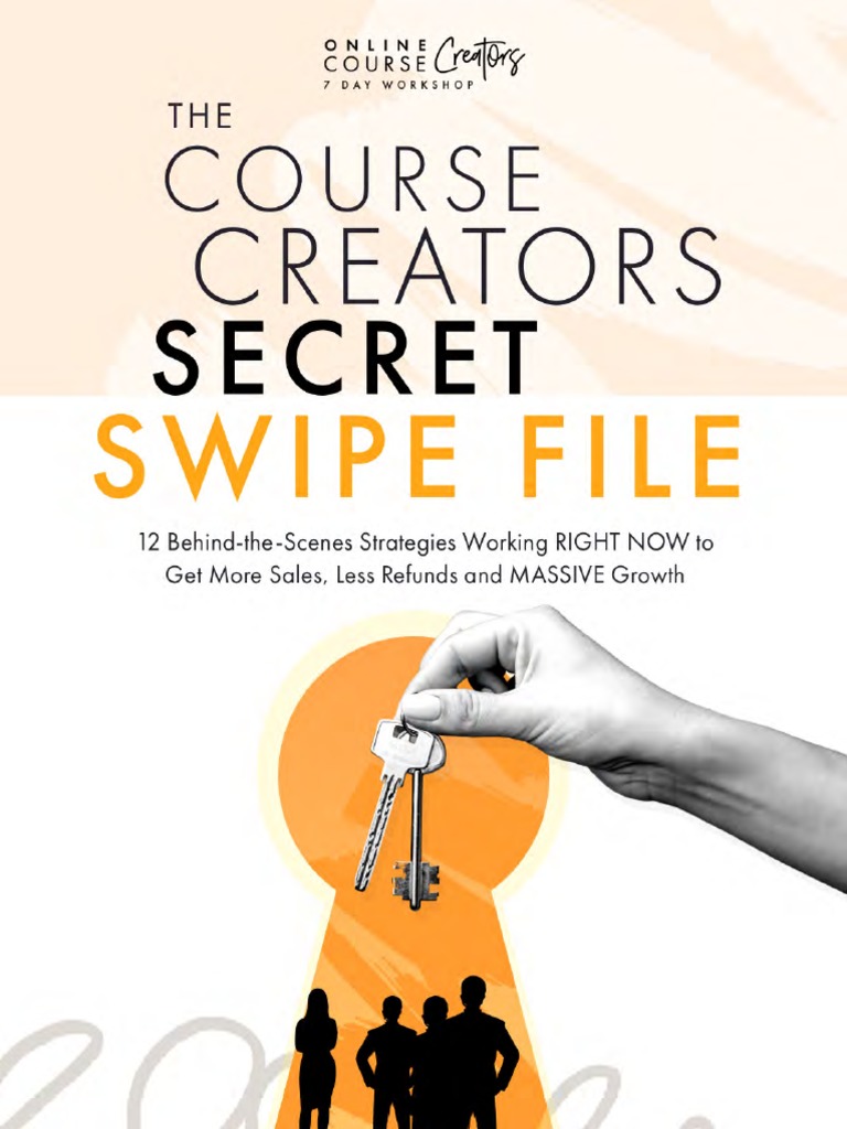 Online Course Creators Swipe File | PDF | Reward System | Educational ...