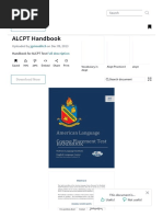ALCPT Forms 1 to 100 Overview | PDF | Multiple Choice | Test (Assessment)