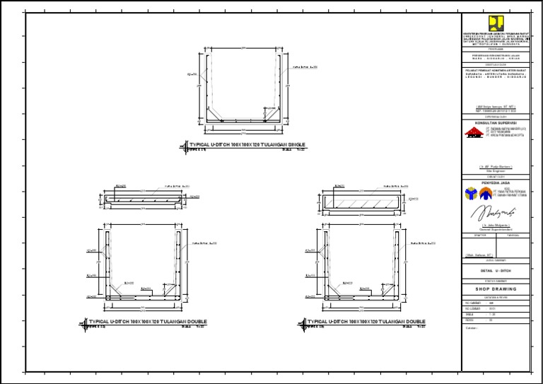 Detail U-Ditch | PDF