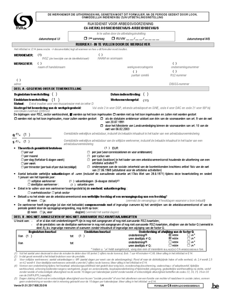 C4 Blanco - Template Digitaal | PDF