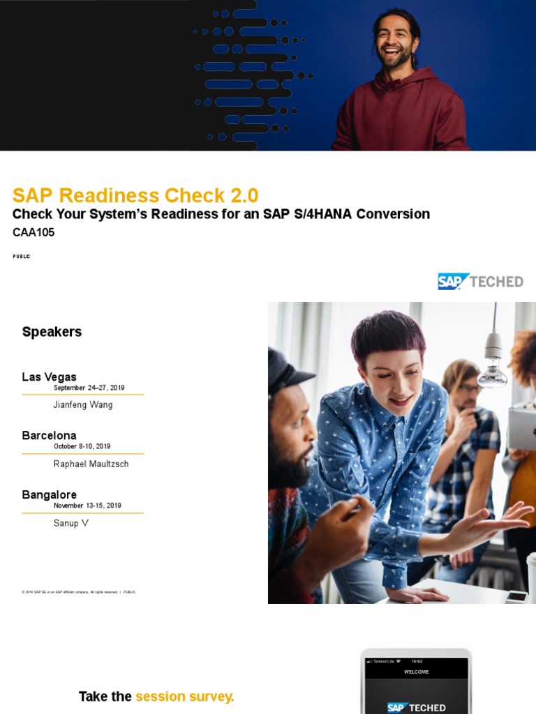 Check Your System's Readiness For An SAP S/4HANA Conversion | PDF | Sap Se | Mobile App