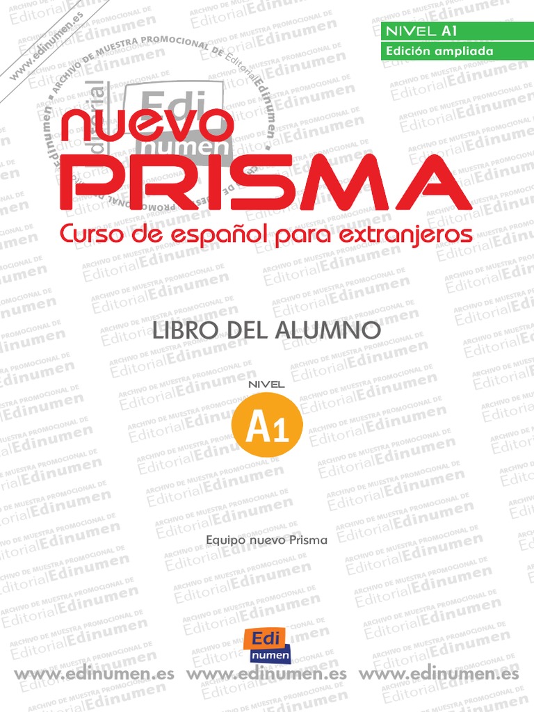 Nuevo Prisma A1 Indice | PDF