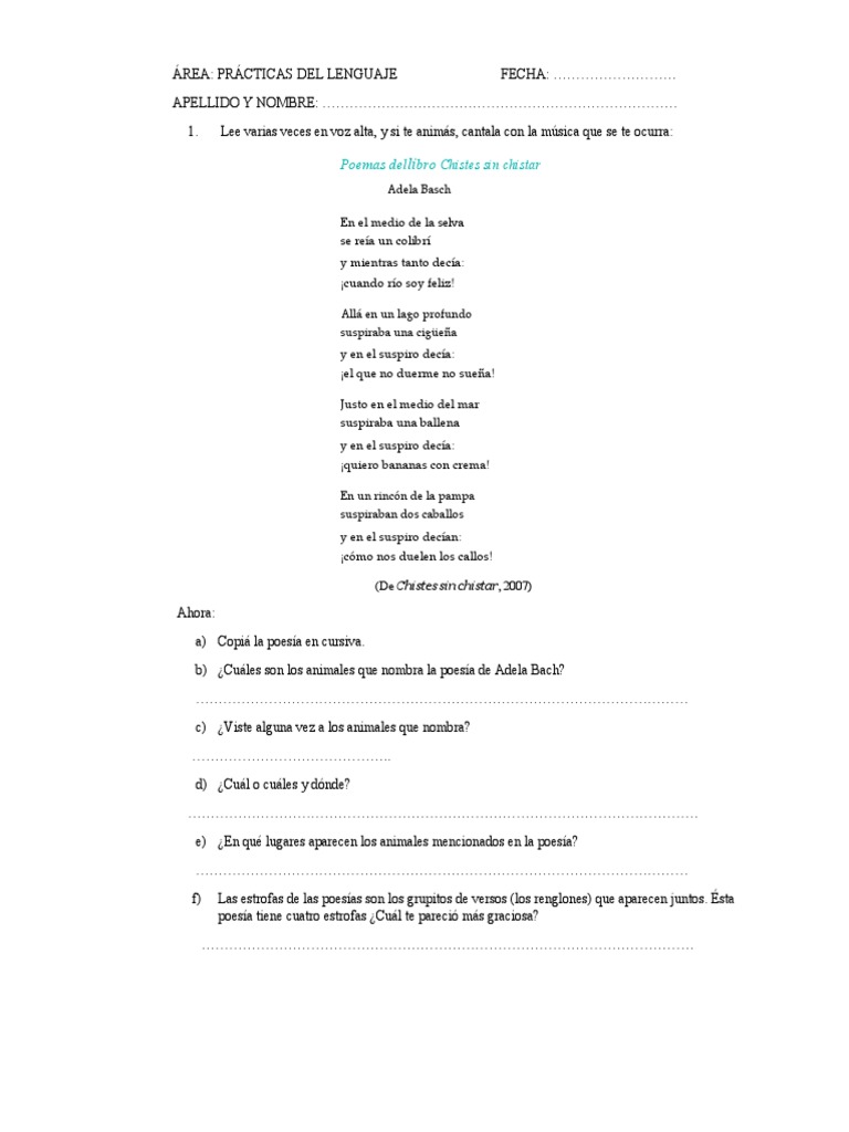 Pract Lenguaje 112al 17 | PDF | Idiomas