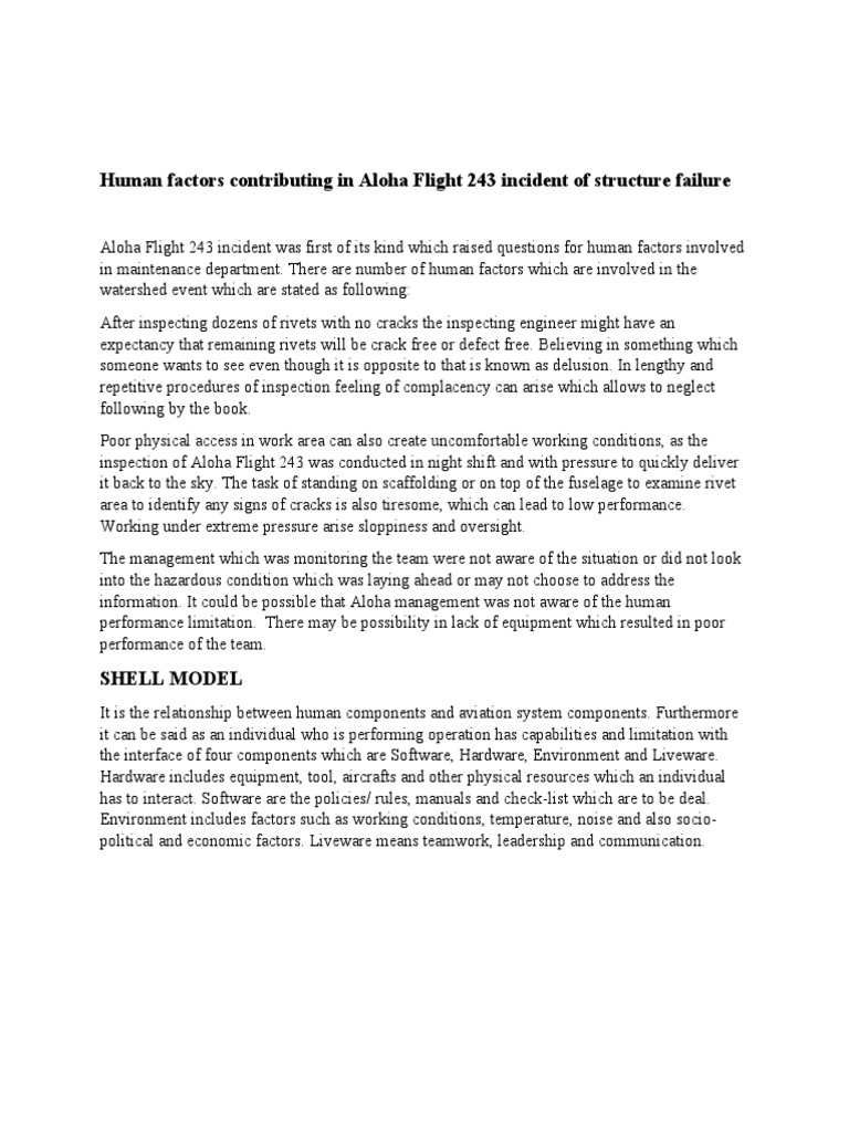 Human Factors in Aviation | PDF