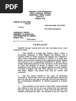 Affidavit For Water Connection | PDF